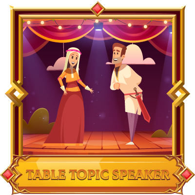 Meeting Role: Table Topic Speaker – Dungeons & Toast